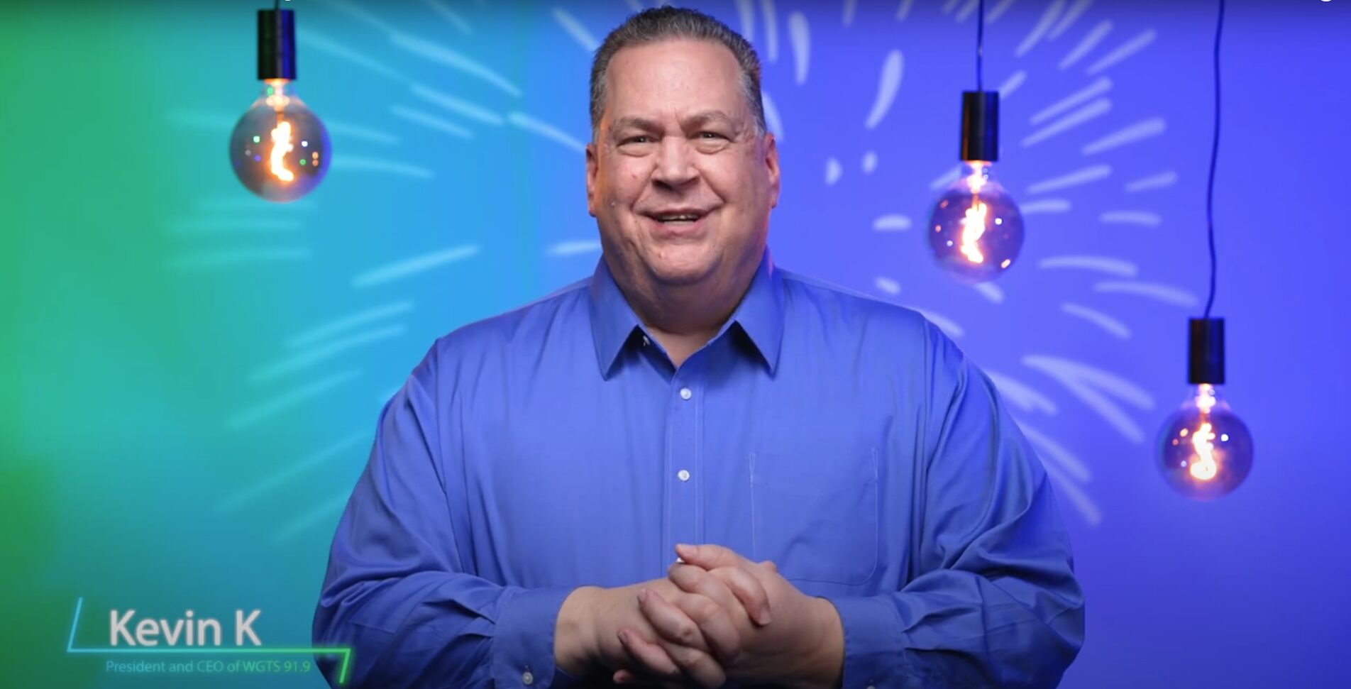 A special Thank You from the President - WGTS 91.9